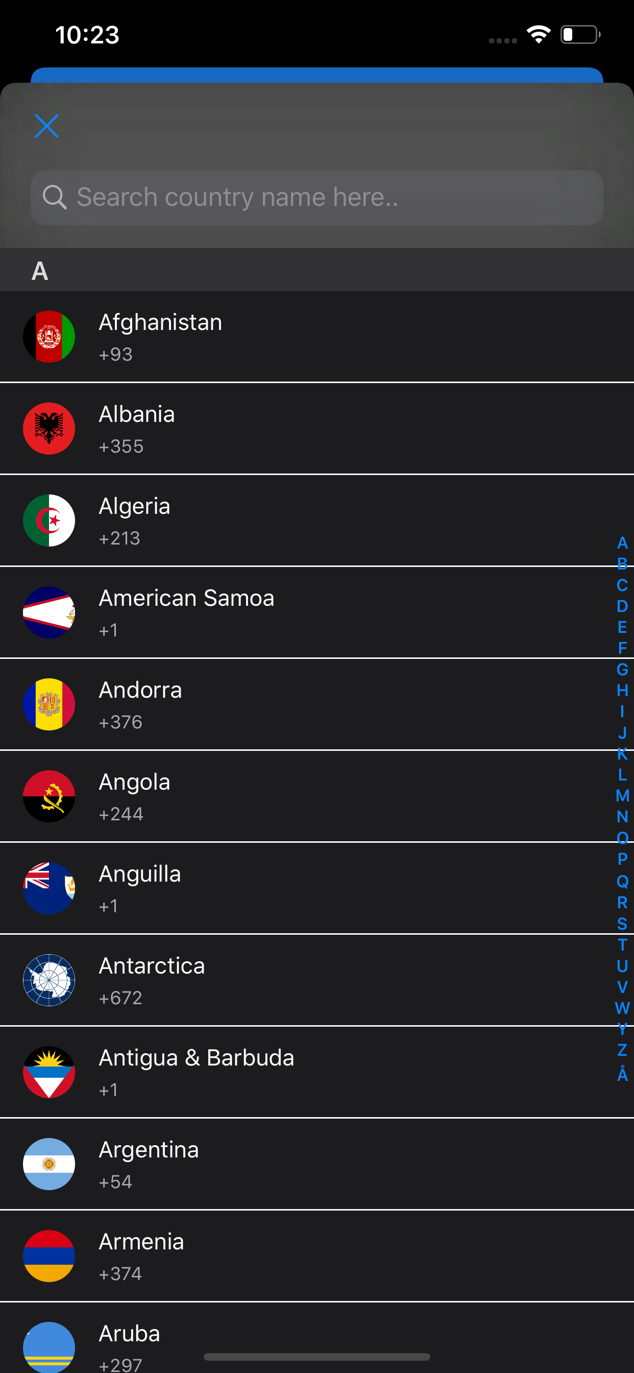 CountryPicker | A simple, customizable Country picker for picking ...