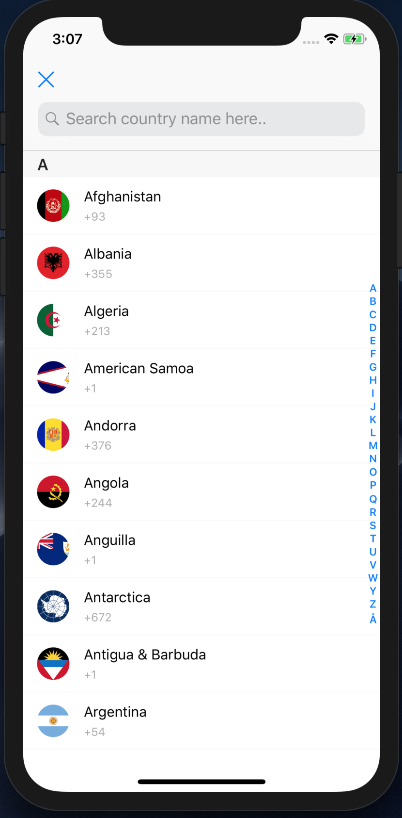 CountryPicker | A simple, customizable Country picker for picking ...